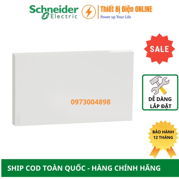 M3T01BP_WE Schneider Mặt che trơn AvatarON A/ mặt bịt