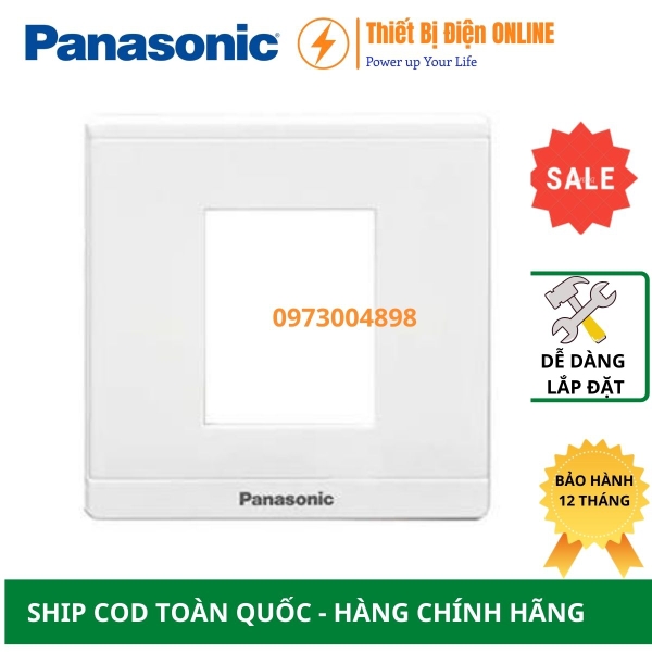 WMFV7812 Panasonic Mặt vuông 2 thiết bị màu trắng Moderva