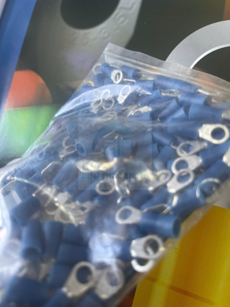 KST-RVS2-4 / Đầu Cosse Tròn Bọc Nhựa KST 1.5-2.5 mm2 (100 Cái/Bịch ...