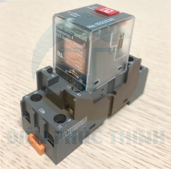 1083278 - Rơ-le / Relay 2PDT 230VAC ECOR Set hãng Phoenix Contact