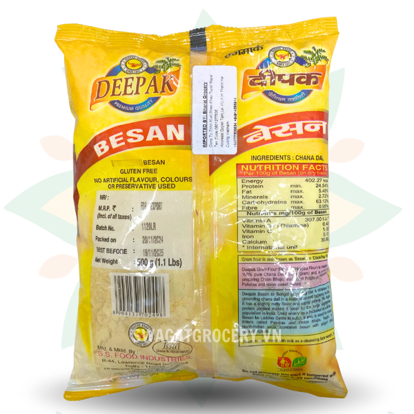 Bột đậu gà DEEPAK BESAN 500GR