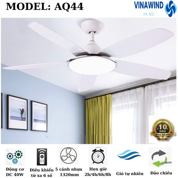 Quạt trần có đèn AQ-44