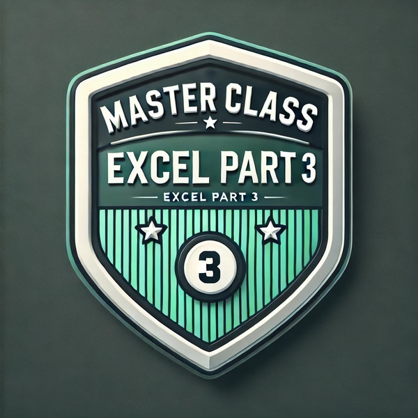 Master Class Excel phần 3: Làm chủ dữ liệu và tự động hóa
