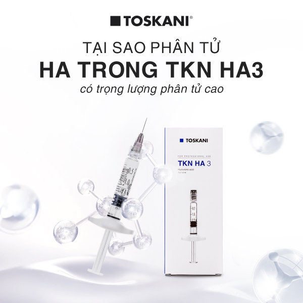 Tại sao phân tử HA trong TKN HA 3 có trọng lượng phân tử cao?