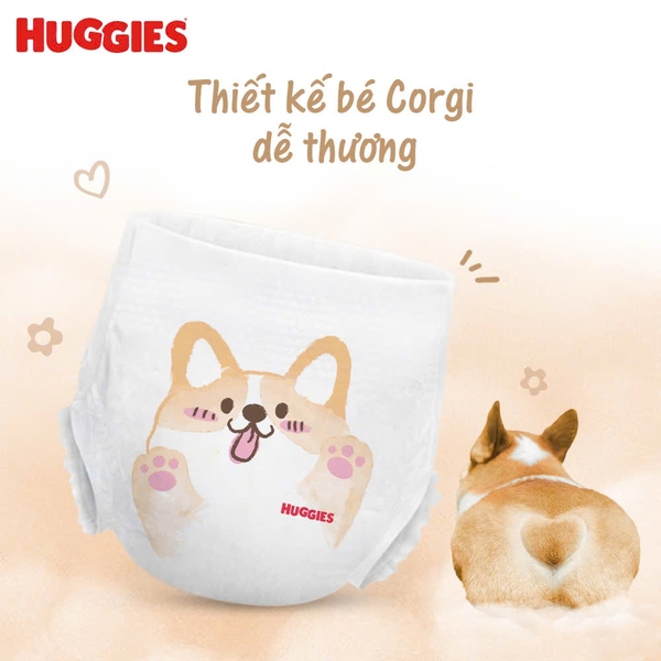 Tã / bỉm quần Huggies Gentle Soft - Corgi M54 / L40 / XL34 / XXL22 ...