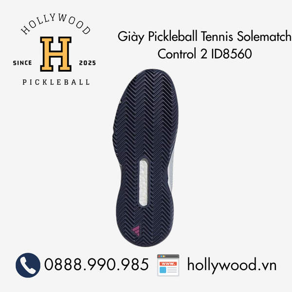 Giày Pickleball Tennis Solematch Control 2 ID8560