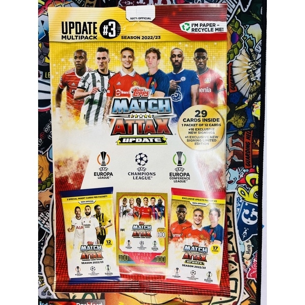 Gói thẻ Topps Match Attax Multi Pack Update #3