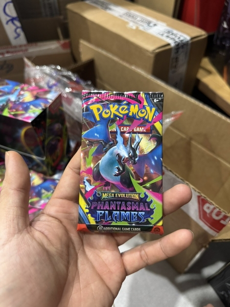 [HÀNG SẴN] GÓI THẺ TCG POKEMON PHANTASMAL FLAMES CARD BOOSTER PACK ME02 ...