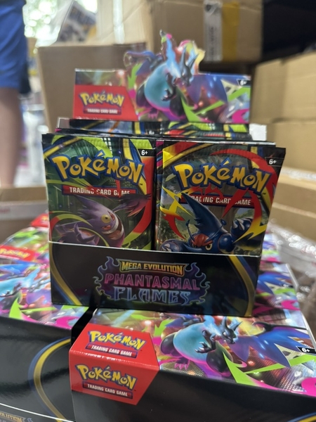 [HÀNG SẴN] GÓI THẺ TCG POKEMON PHANTASMAL FLAMES CARD BOOSTER PACK ME02 ...