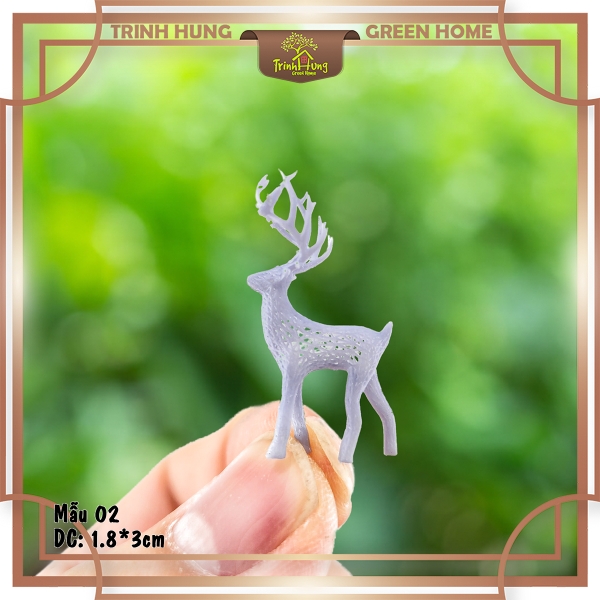 Mô hình Hươu sừng tấm in 3D