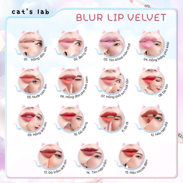 Combo CB07 & CB11 Makeup Best Seller | Cat's Lab Vietnam