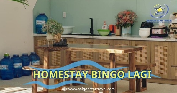 Homestay Bingo Lagi có hồ bơi, gần biển, phù hợp nhóm bạn & gia đình