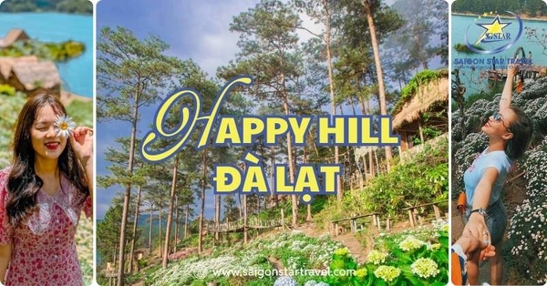 Phim trường Happy Hill Đà Lạt – điểm sống ảo lý tưởng bên hồ Tuyền Lâm