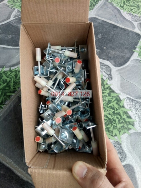 Hôp 100 đinh nổ bê tông loại to 8.5mm, cỡ ren M6-M8