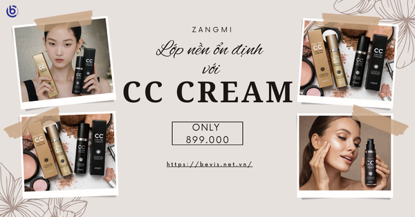 CC Cream ZANGMI – Lớp Nền Mịn Mượt Tự Nhiên, Không Bong Tróc