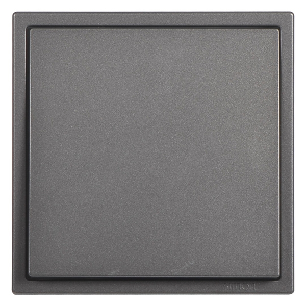 Bộ module công tắc đơn 1 chiều mặt vuông cao cấp màu Xám Simon i7 ...
