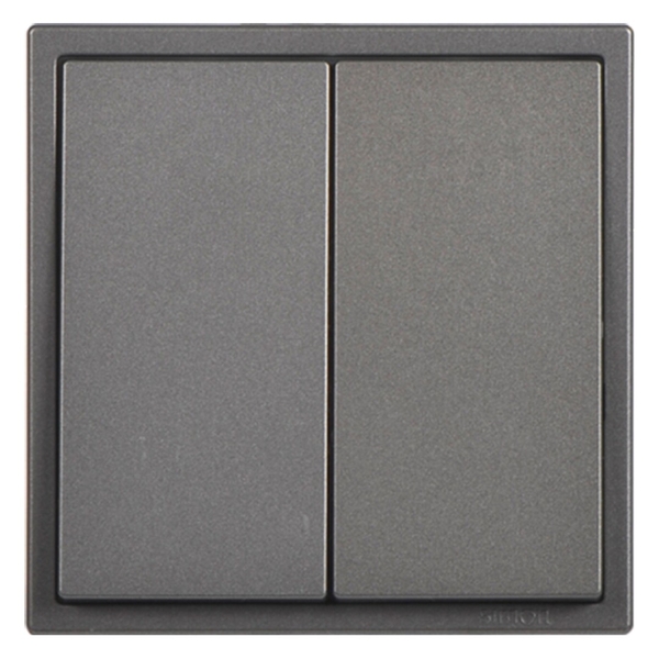 Module Nút Nhấn Công Tắc Đôi Mặt Đế Vuông Màu Xám Simon i7 701021F-61 ...