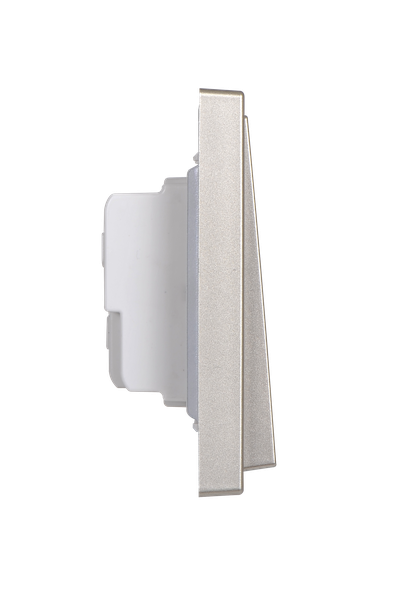 Công tắc ba 1 chiều màu sâm panh Simon I7 701031-46 lắp đế vuông