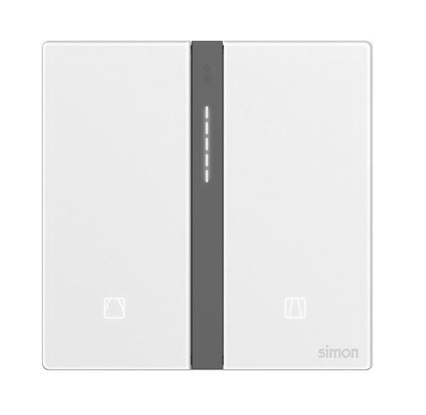 Module công tắc rèm cửa đơn Simon M7 Smart Màu trắng 66E8013GTY-4F