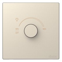 Module chiết áp đèn led 200W màu sâm panh Simon S6 58E101-46 đế vuông