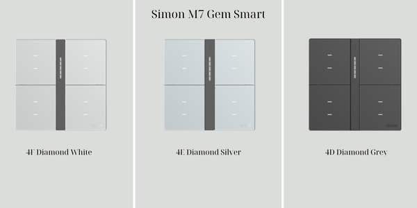 Simon M7 Gem Smart– Nhà Phân Phối Thiết Bị Điện Simon và Siron