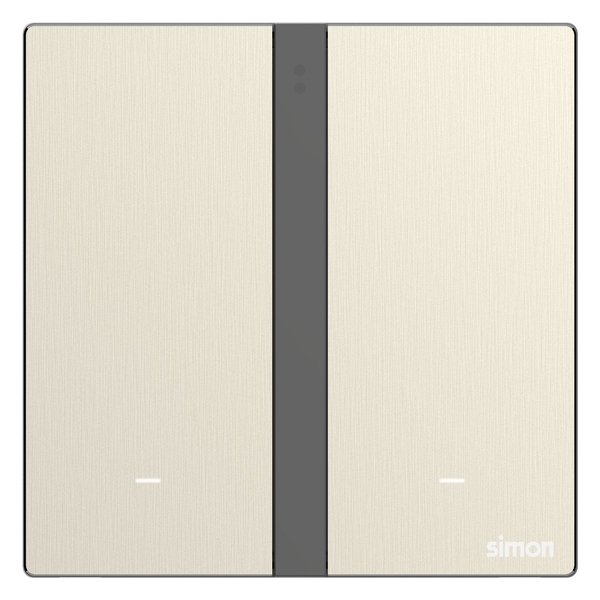 Công Tắc Đôi Thông Minh Simon M7 Metal Vàng Gold (66E8002MTY) - Sang T ...