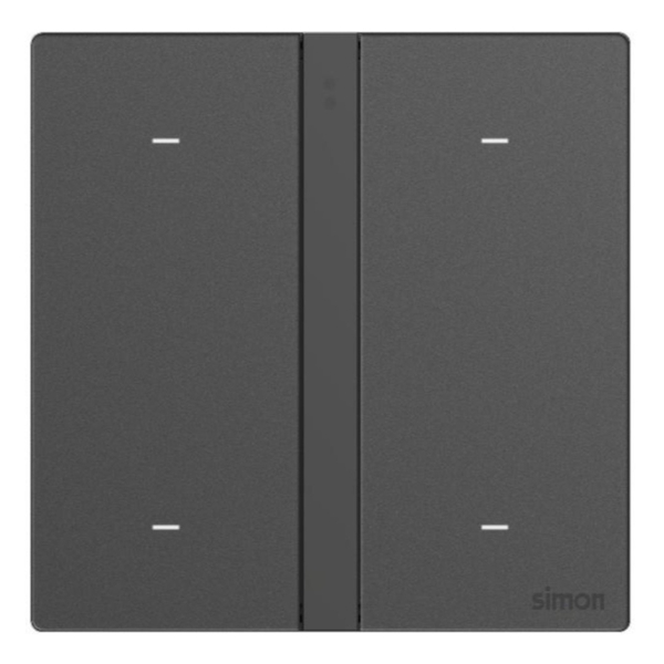 Bộ công tắc bốn nhà thông minh Simon M7 Gem smart Màu Xám 66E8004GTY-4D ...