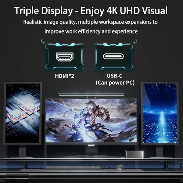 Mini PC AskHand MN355 2x DDR4 2x M.2 SSD máy tính nhỏ gọn, hiệu năng ...