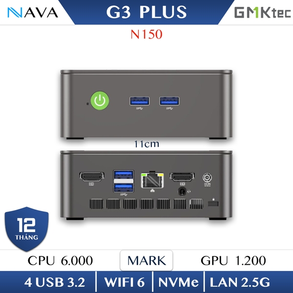 GMKtec G3 Plus Intel N150 NAVA STORE - Mini PC & eGPU