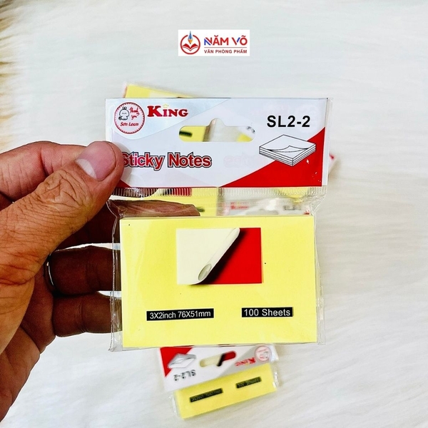 Giấy Note Vàng Xing Li; King