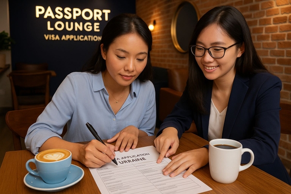 Xin visa Ukraine không khó nếu bạn điền đơn đúng cách (hướng dẫn từng bước) | Passport Lounge