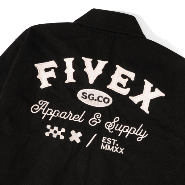 FIVEX JACKET APP SS BLACK FIVEX Store