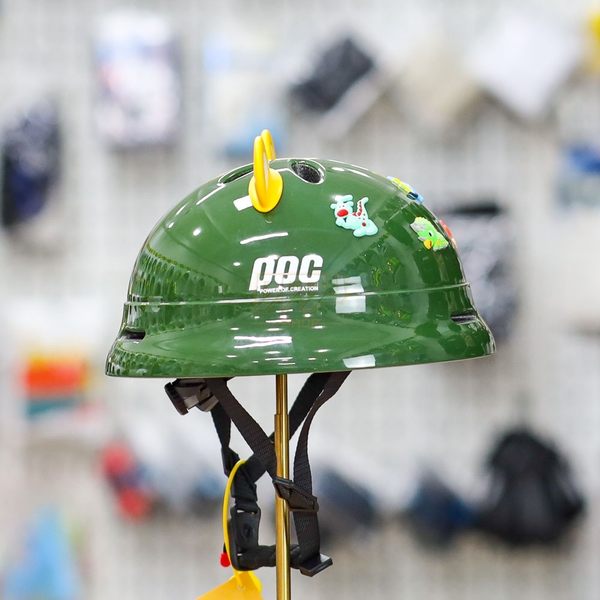 Mũ 1/2 POC PK02 Xanh Lá Kèm Phụ Kiện Trang Trí - babuphuot.vn