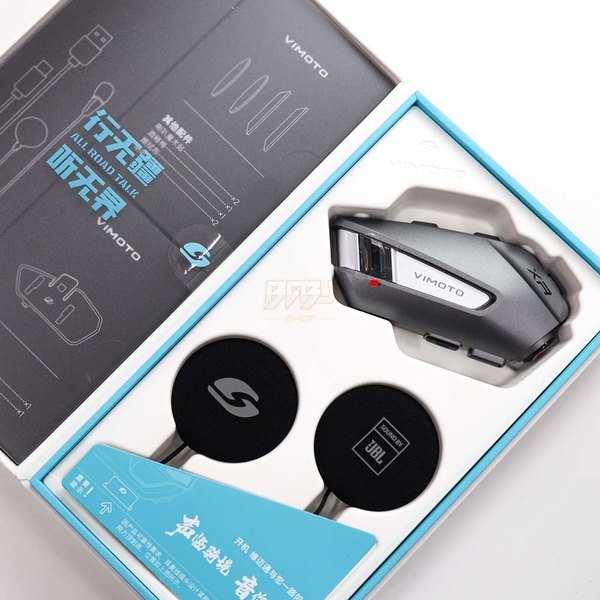 Tai Nghe Bluetooth Intercom Vimoto XR, Loa JBL Chính Hãng - babuphuot.vn