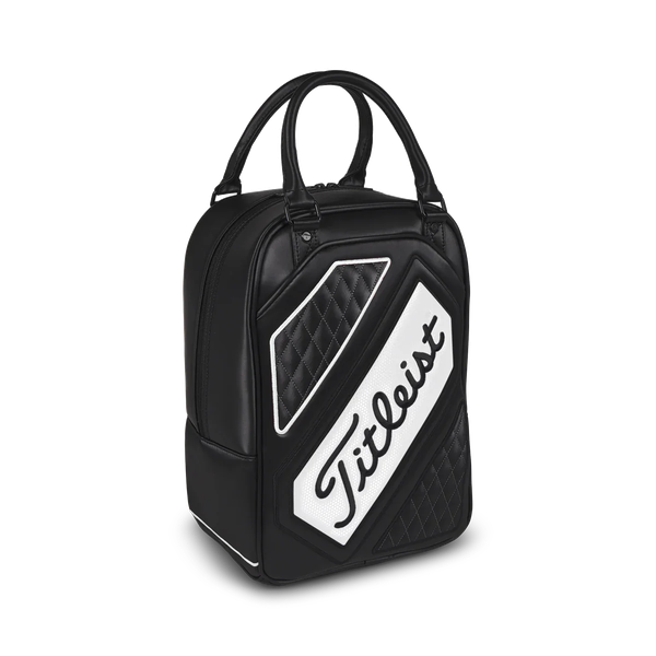 TÚI CẦM TAY SHAG BAG BLACK/WHITE