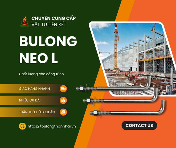 Bu lông neo L là gì ? Cấu tạo & Ứng dụng