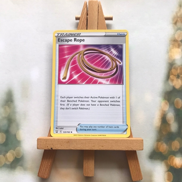 Pokemon Escape Rope - 125/163 - Uncommon