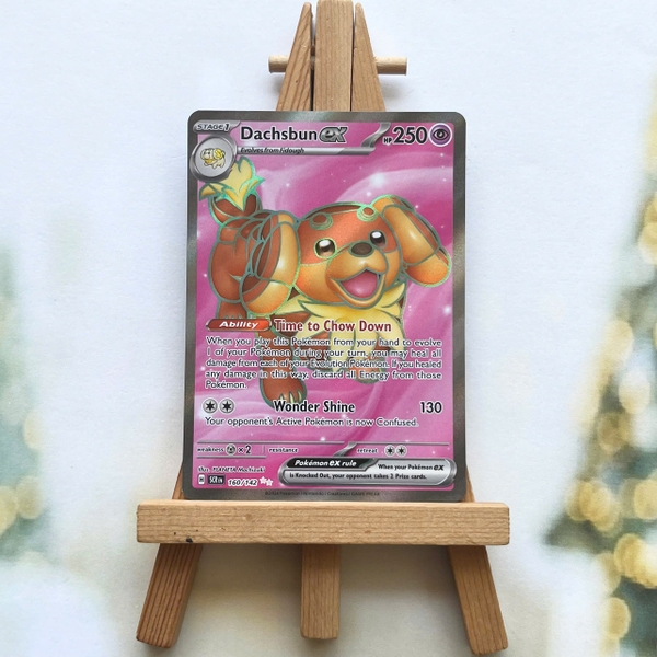 Pokemon Dachsbun ex 160/142 Stellar Crown