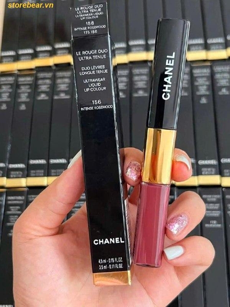 Son Kem Chanel Le Rouge Duo Colour 156 Intense Rosewood Ultra Tenue ...