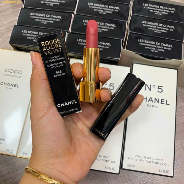 Son Chanel Rouge Allure Velvet Luminous Matte Lip Colour 548 Abstrait ...