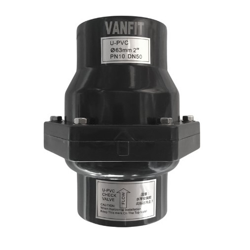 VAN 1 CHIỀU LÁ LẬT UPVC DN20-DN200