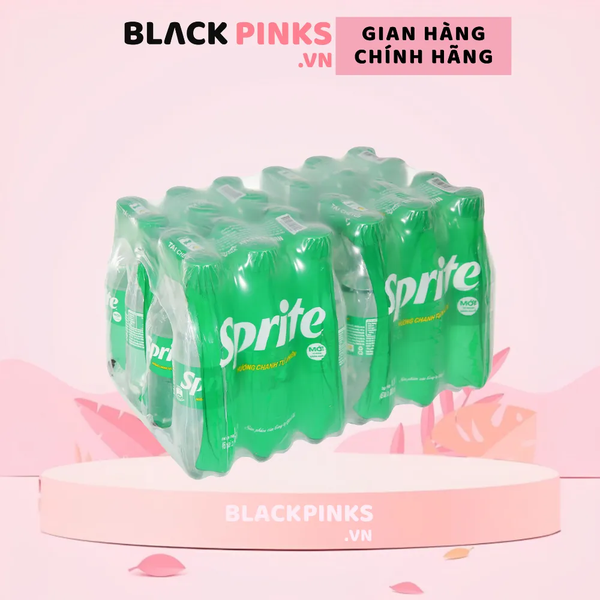 Thùng 24 chai nước ngọt Sprite chanh 300ml