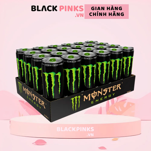 Thùng 24 lon nước tăng lực Monster Energy 355ml