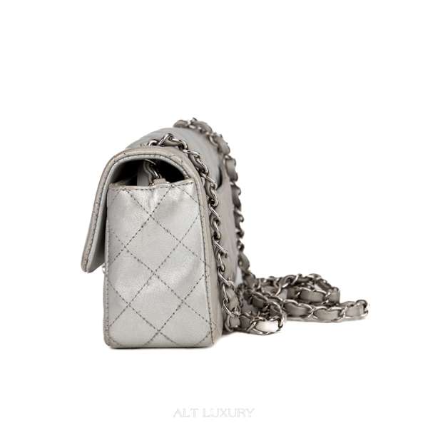 Chanel Metallic Lambskin Rectangular Mini Flap Bag | ALT LUXURY