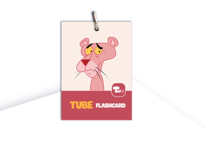 Thẻ Flashcard Ghi Từ Vựng Tube Classic Cartoon TB0004