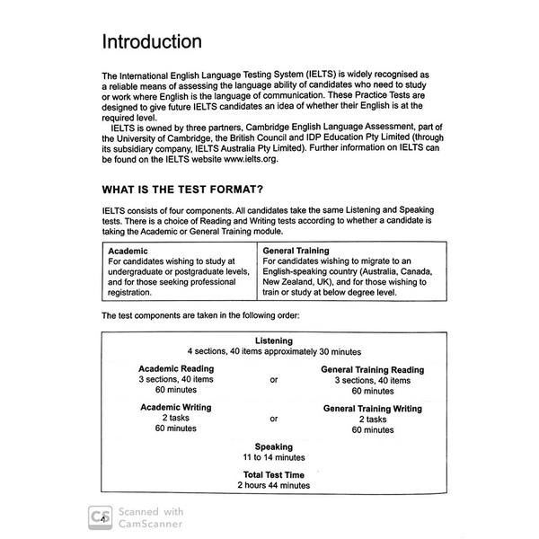 Cambridge English IELTS 10 With Answers