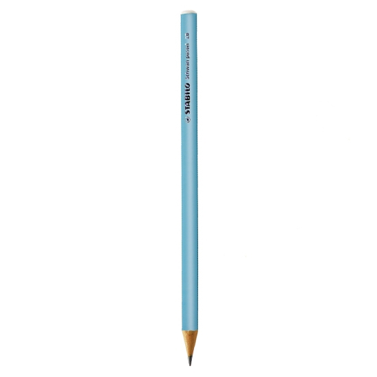 Bút Chì Gỗ Stabilo Pastel PC421U-2B - Màu Xanh