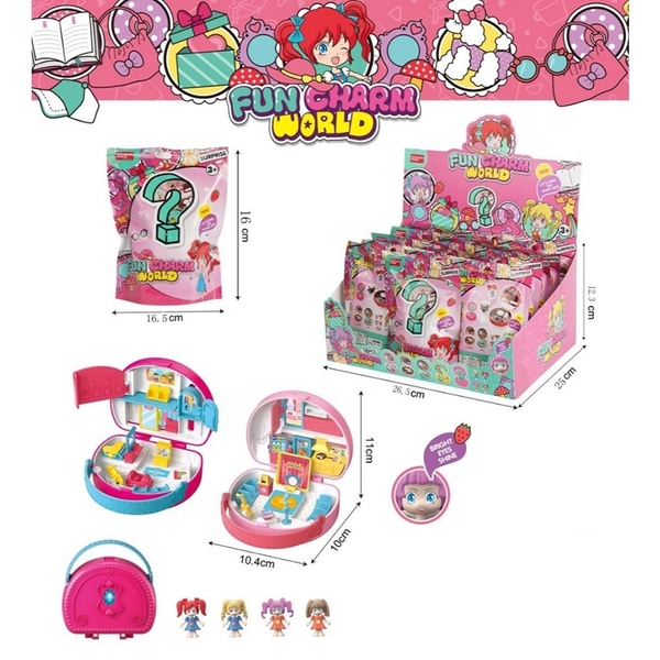 Túi Xách Đồ Chơi Bí Mật Bất Ngờ Cho Bé Gái