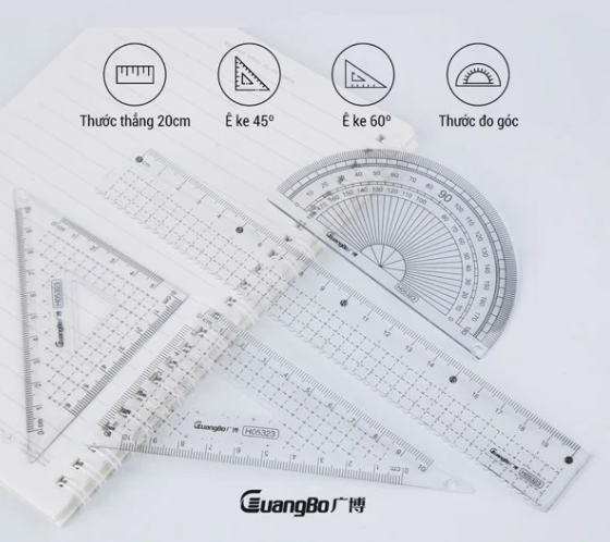 Bộ Dụng Cụ Guangbo H05323 4 Chi Tiết 20cm