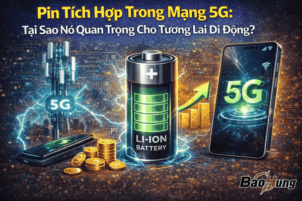 Công Nghệ Pin Tích Hợp Trong Mạng 5G: Tại Sao Nó Quan Trọng Cho Tương